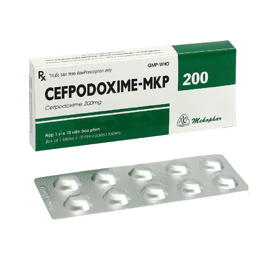 Cách sử dụng thuốc Cefpodoxime 200mg | Vinmec