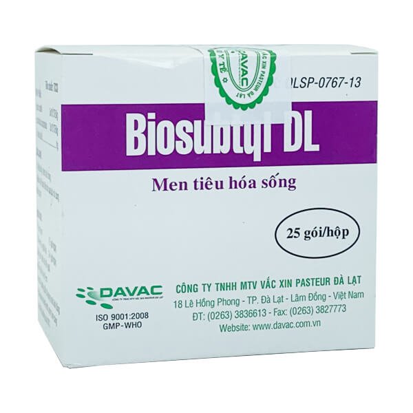 Công dụng thuốc Biosubtyl dl | Vinmec