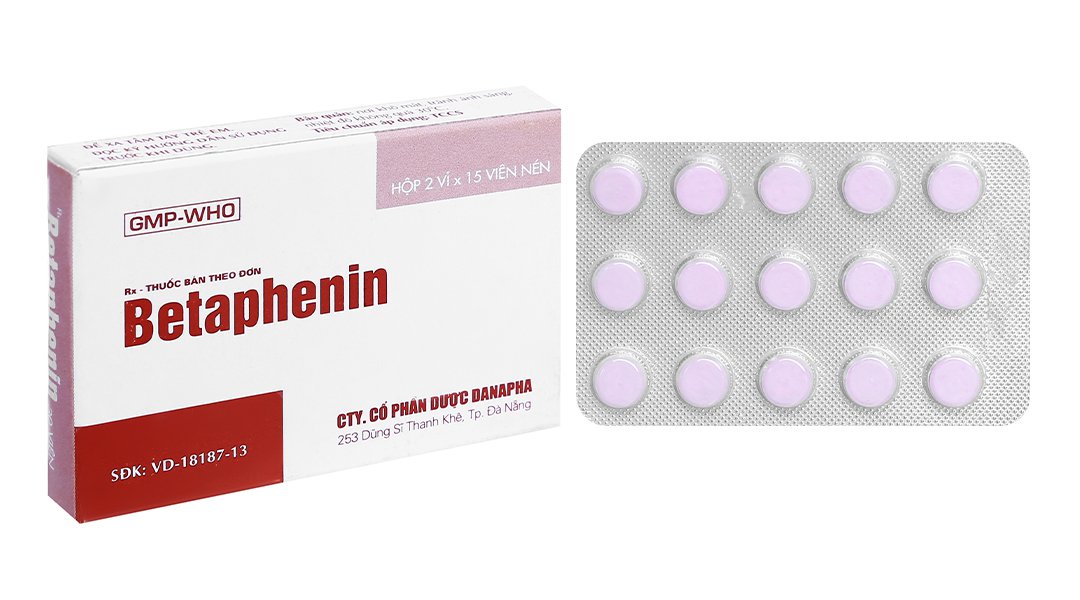 Uses of Betaphenin | Vinmec