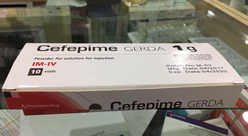Uses of Cefepime Gerda 1g | Vinmec