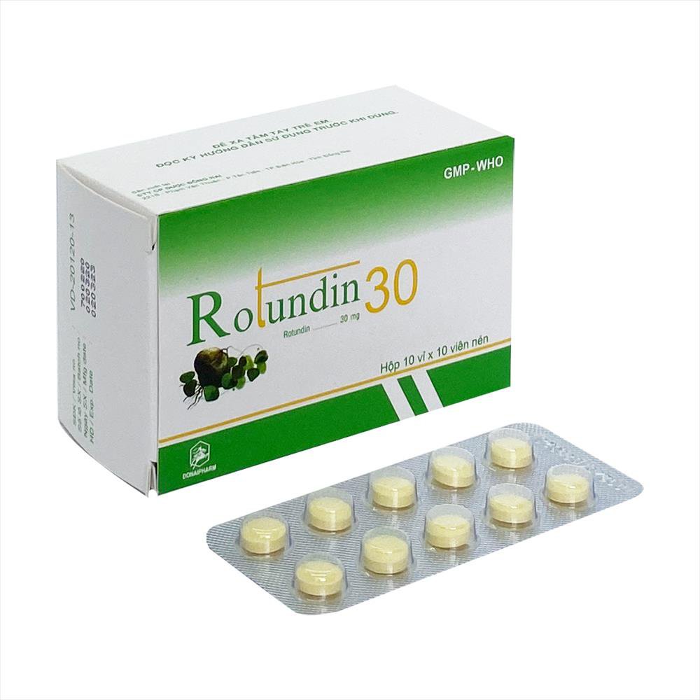 Liều dùng thuốc Rotundin 30mg | Vinmec