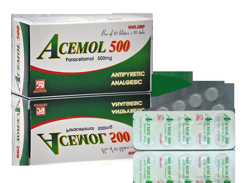 Công dụng thuốc Acemol 500 | Vinmec